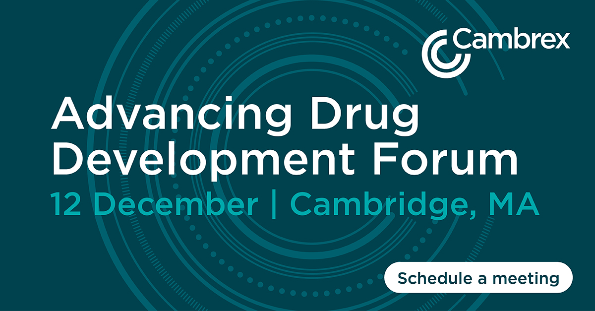 Advancing Drug Development Forum | Event | Cambrex