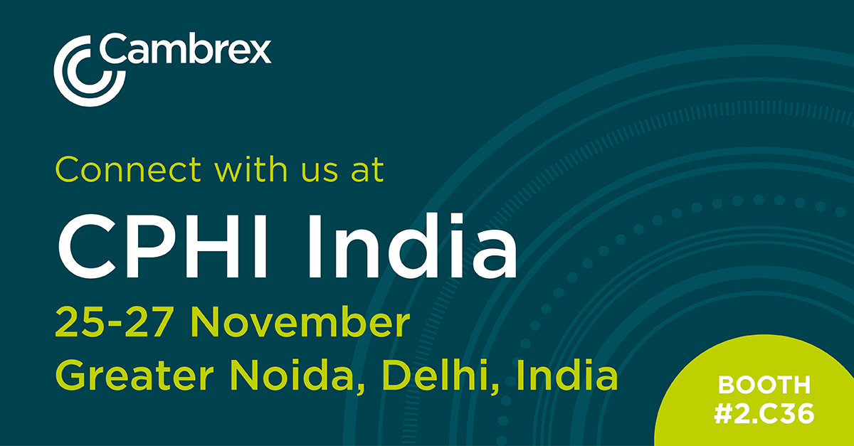 CPHI India | Event | Cambrex